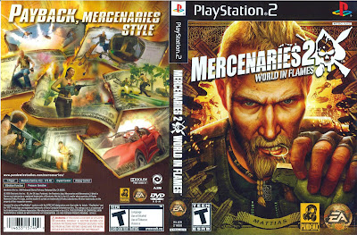 XCovers - Covers pra todo lado!: Mercenaries 2 - World in Flames (PS2)